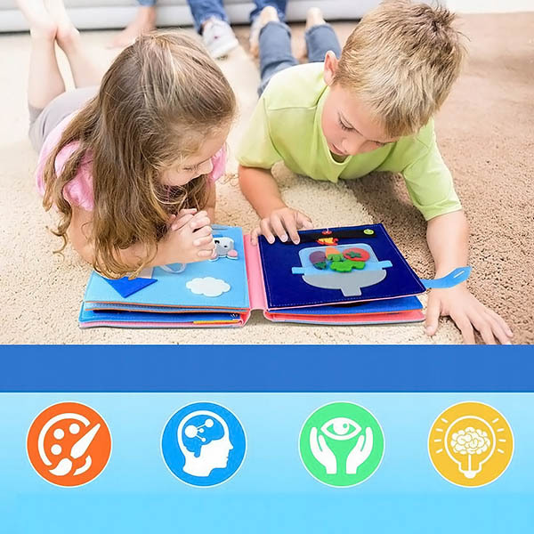 3D zabavna knjiga za učenje za malu djecu | FIRSTBOOK – Toprabat.hr